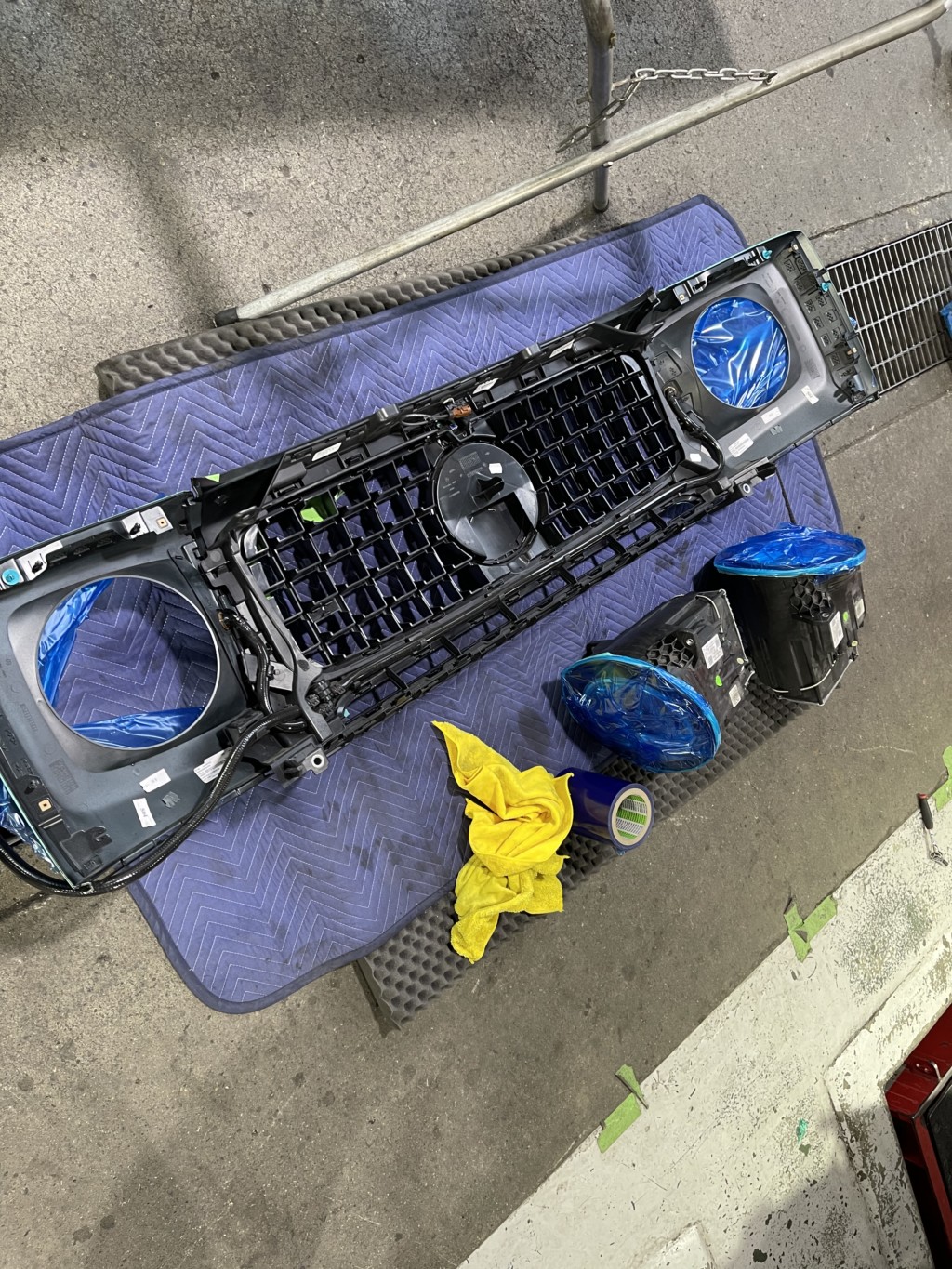 W463Aヘッドライト交換