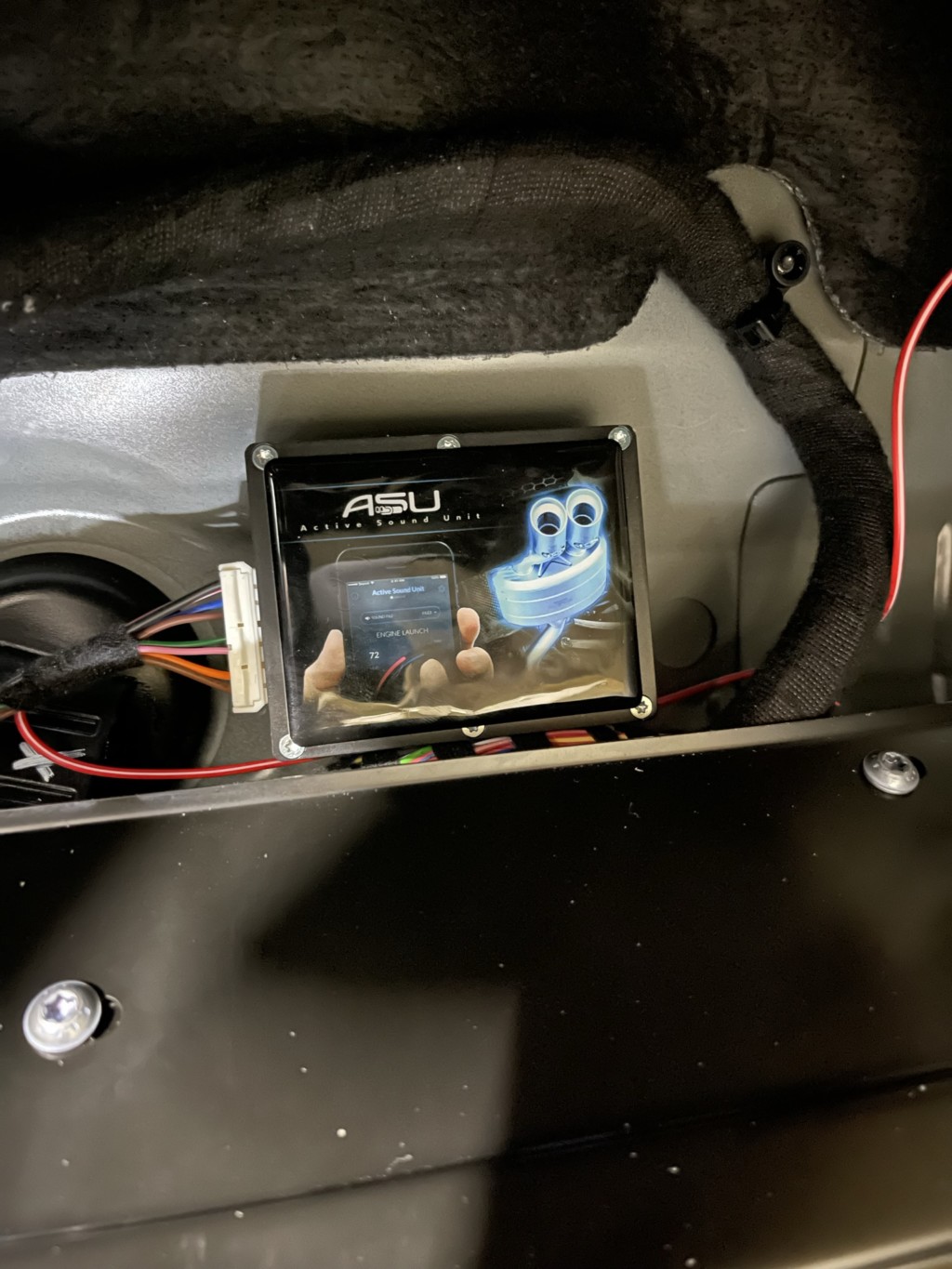 W463A G400d アクティブサウンドジェネレーター取付