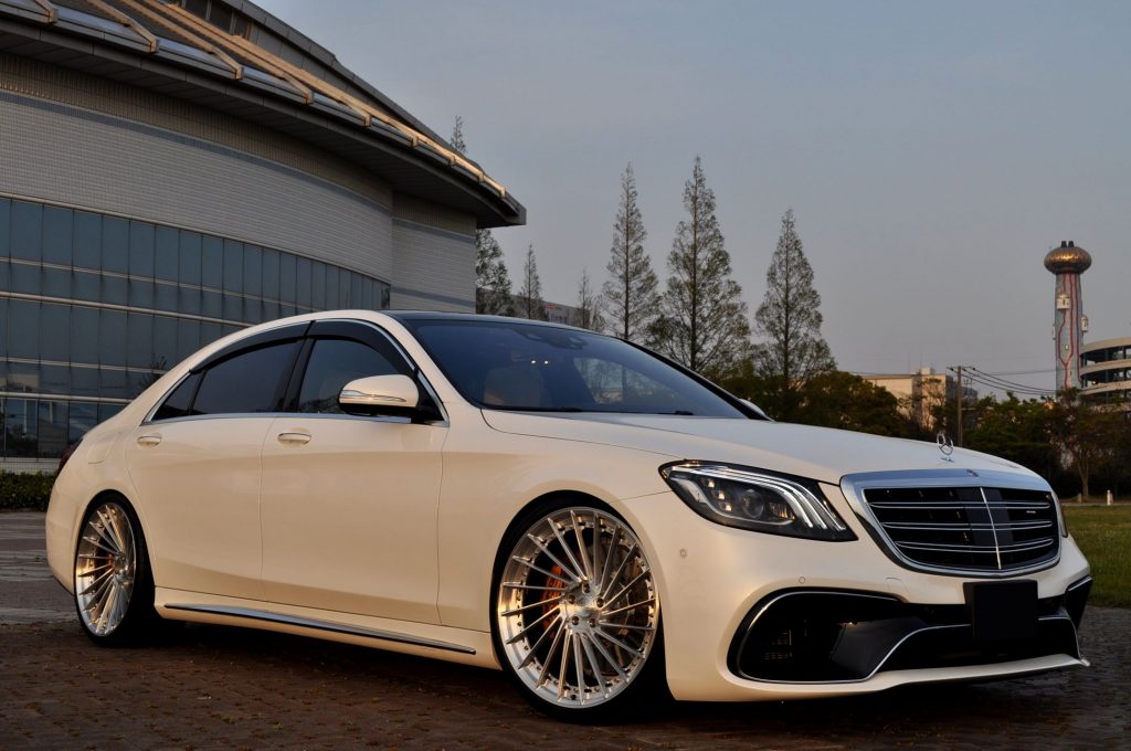 W222 S63後期×純正OP カーボンエクステリア！！