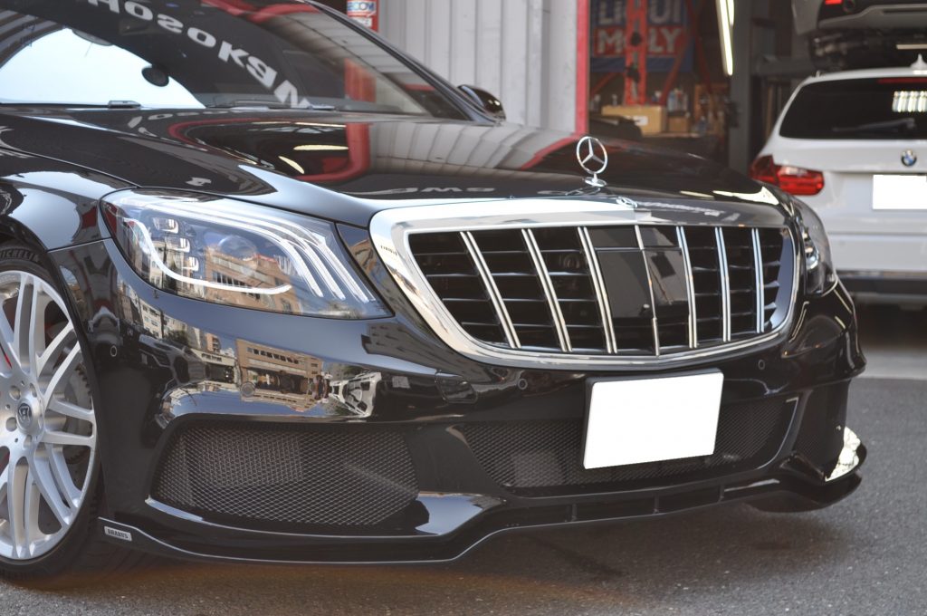 X222 S560 Maybach×BRABUSグリル