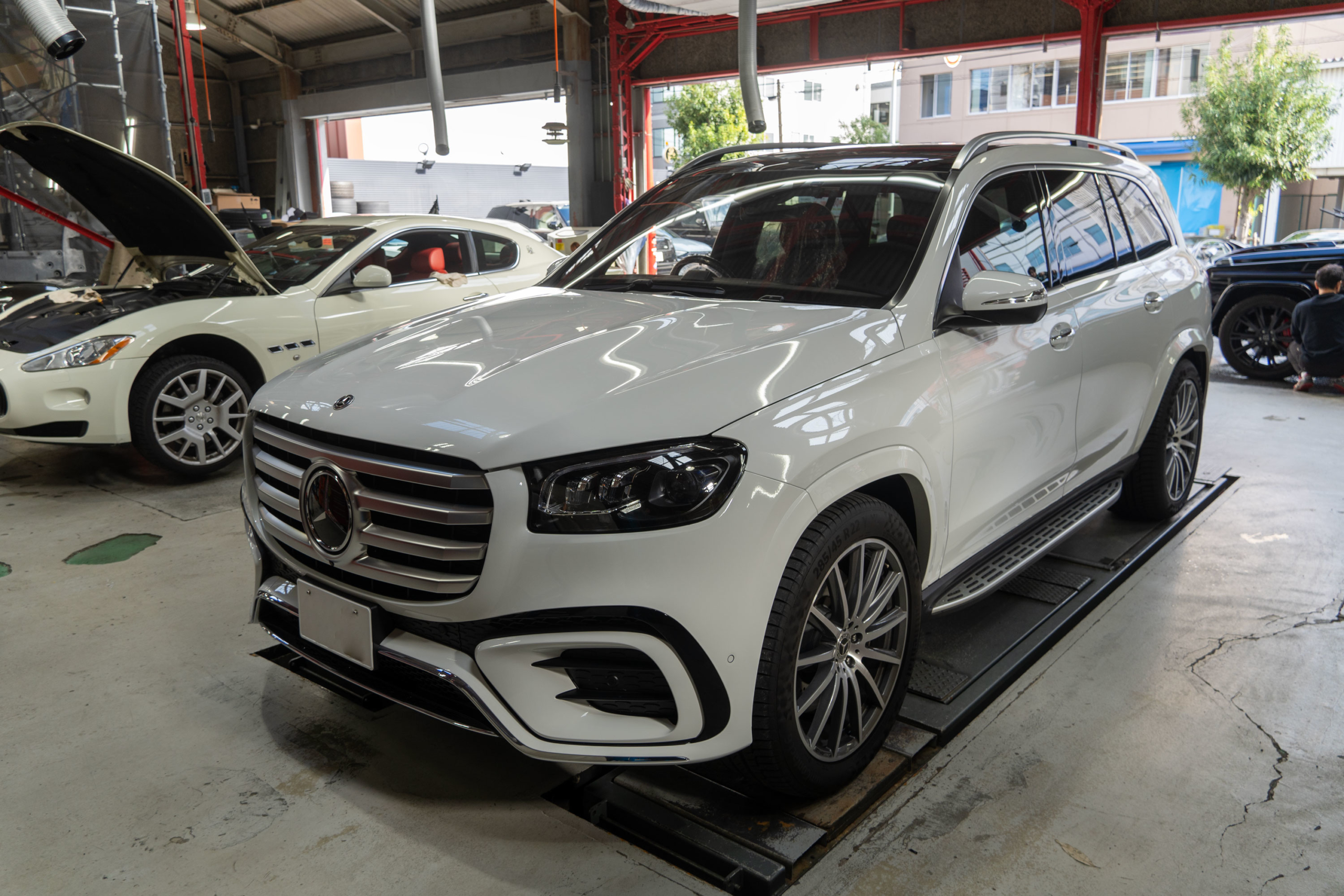 X167 GLS450d 後期 ﾊﾟﾅﾒﾘｶｰﾅｸﾞﾘﾙ取付 ｶｽﾀﾑ